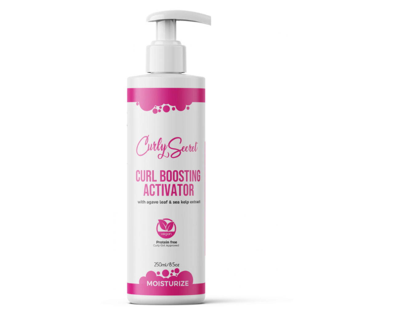 Curly Secret Curl Boosting Activator Leave In brez beljakovin