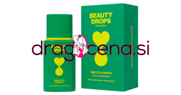 Beauty Drops Smooth Drops serum z niacinamidom in salicilno kislino