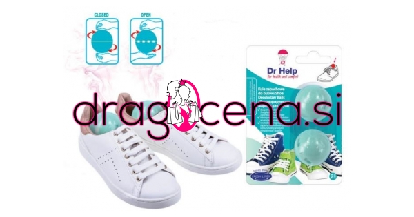 dr. Help dišeče kroglice za odstranjevanje neprijetnih vonjav v čevljih